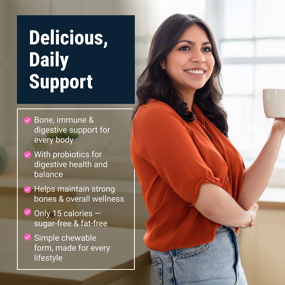 probiotics enriched calcium soft chews