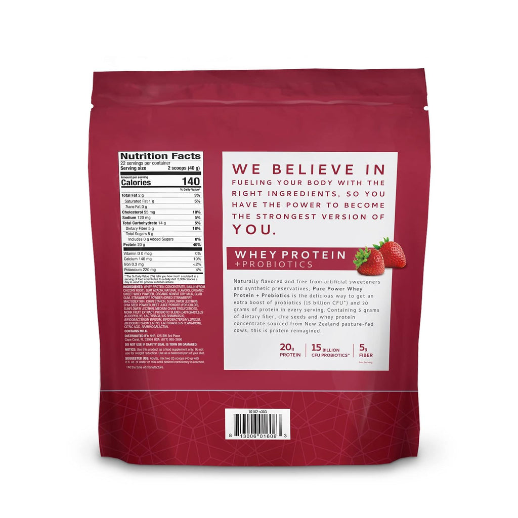 probiotics enriched whey protein