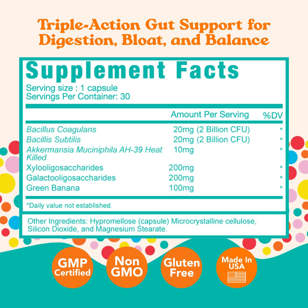 Probiotics for balanced digestive system