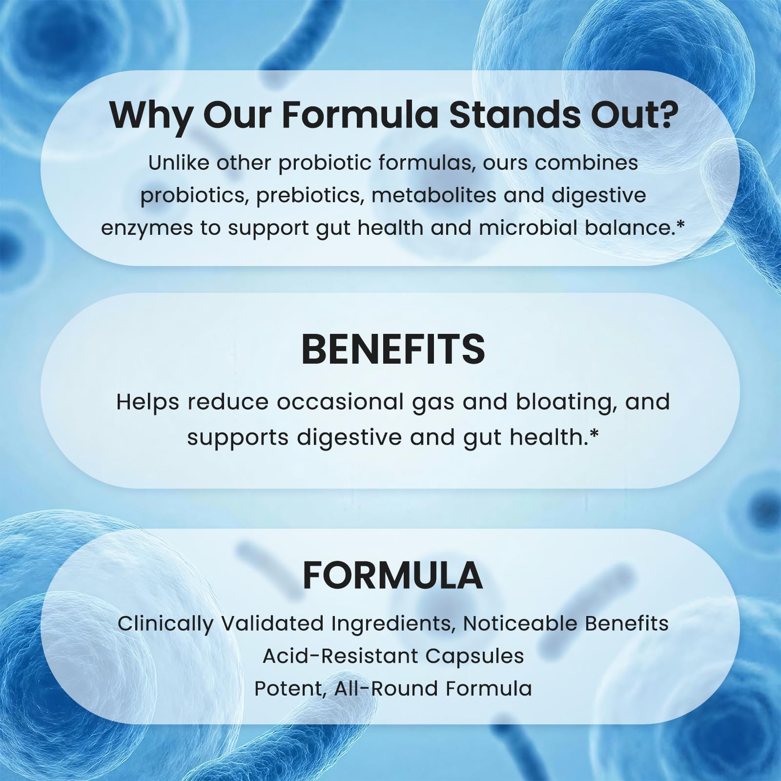 probiotics for balanced digestive system