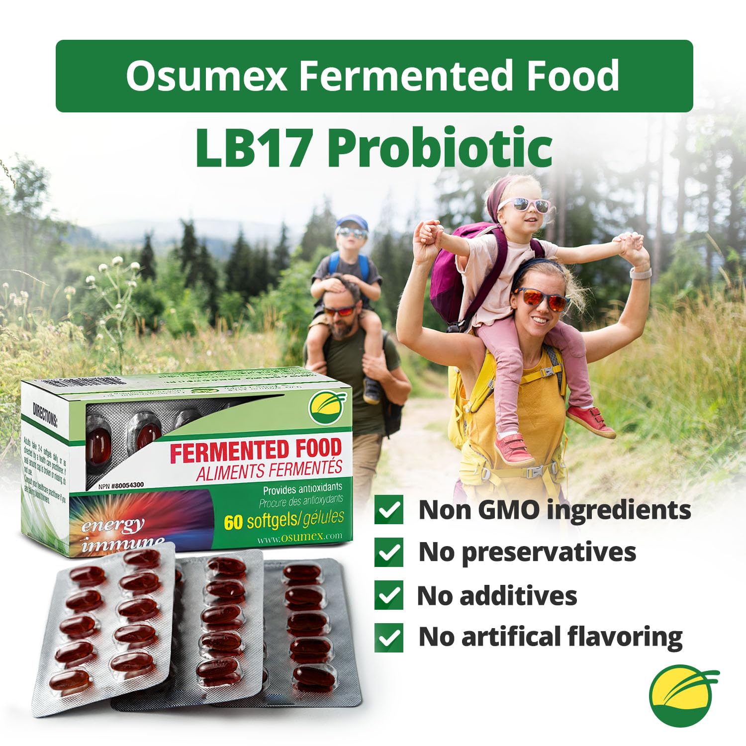 Probiotics for balanced digestive system