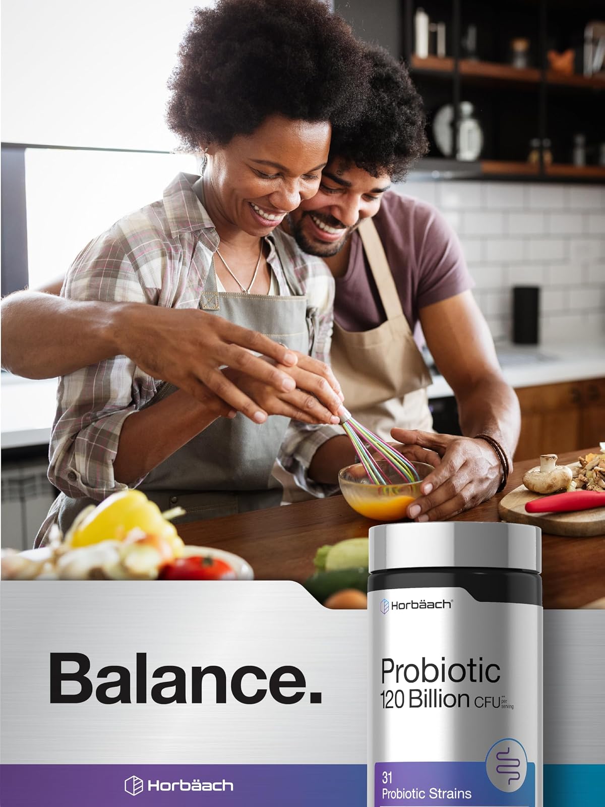 probiotics for balanced gut flora