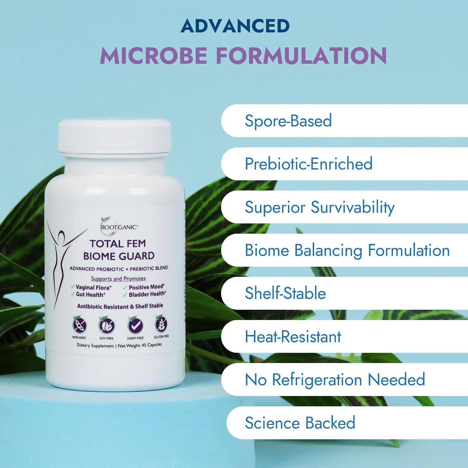 Probiotics for balanced gut flora