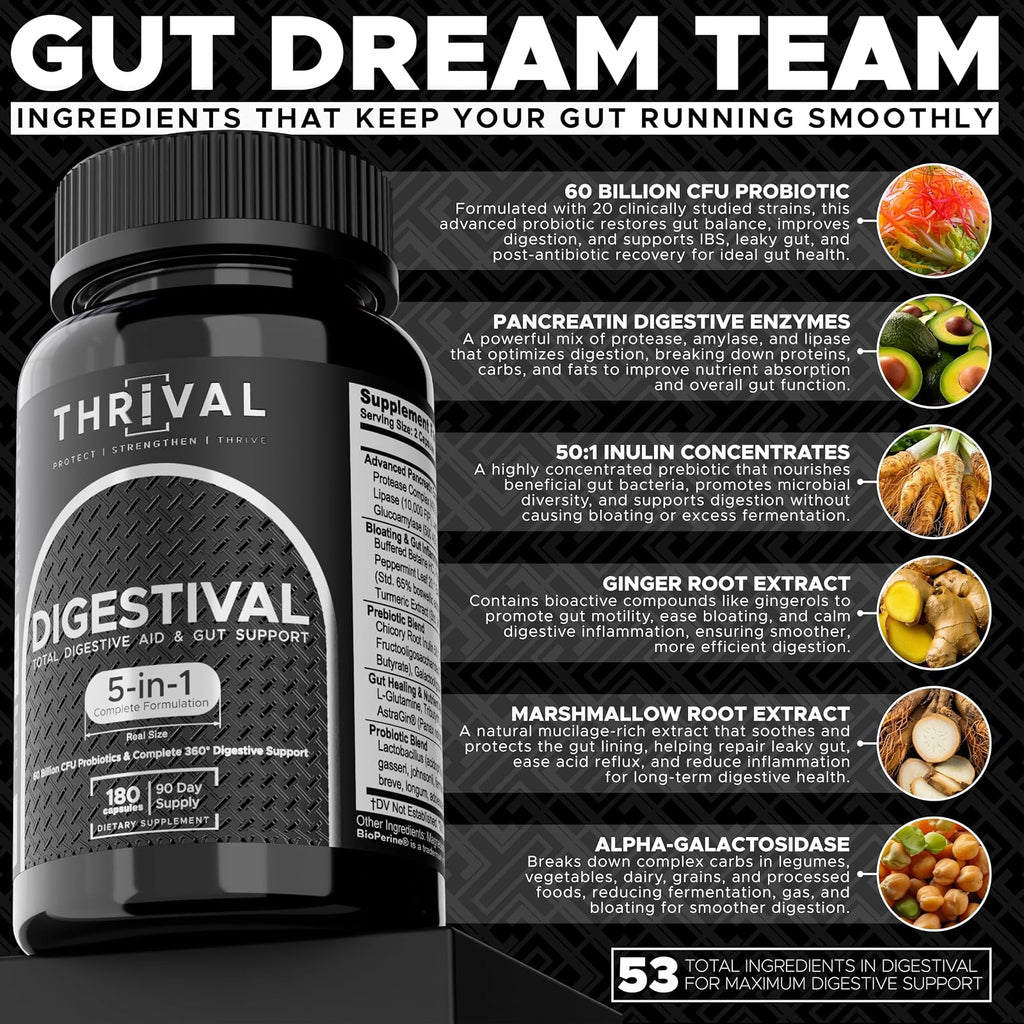 probiotics for balanced gut flora