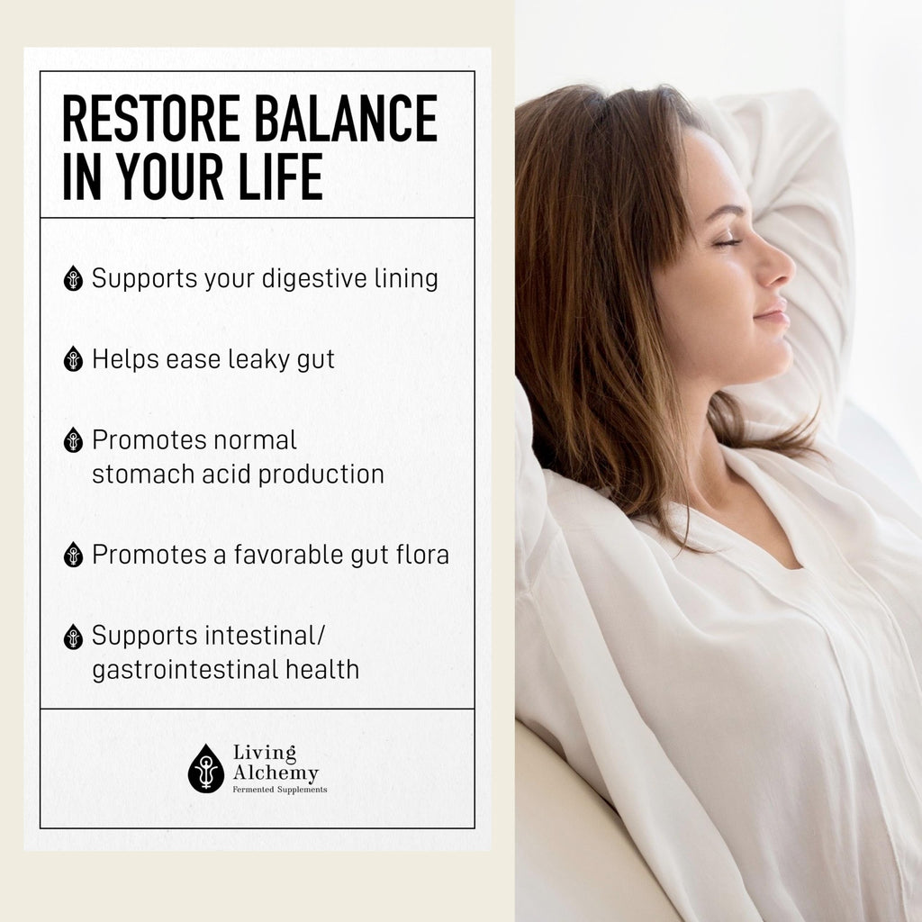 probiotics for balanced gut flora