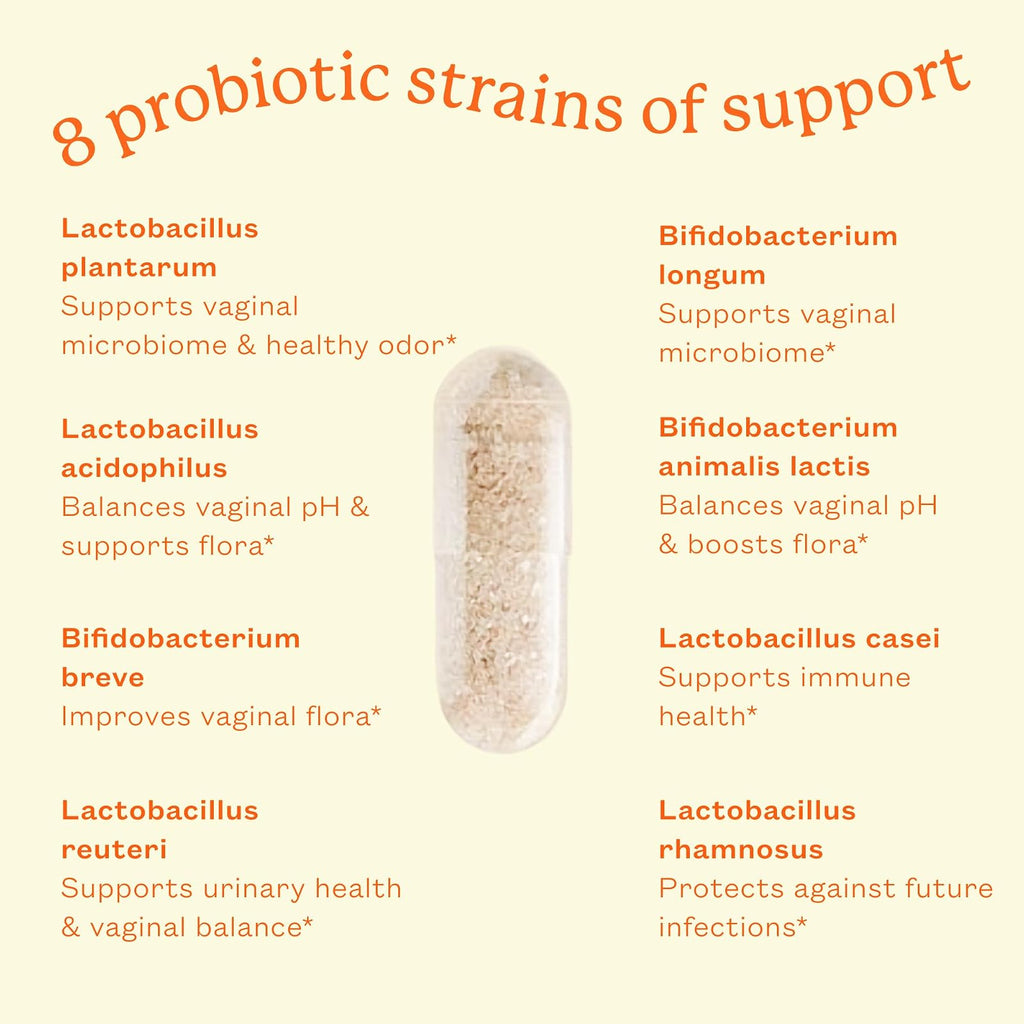 probiotics for balanced vaginal flora
