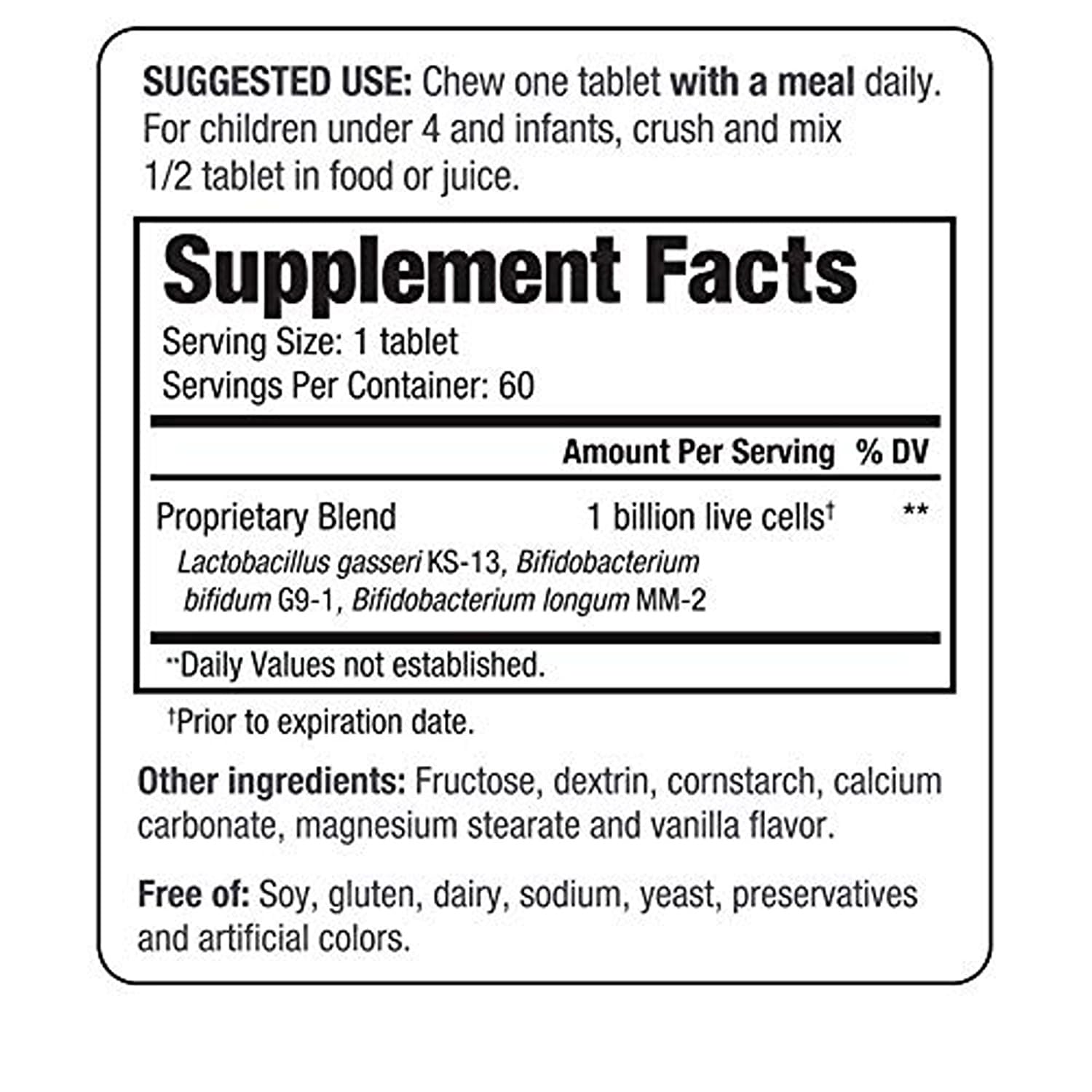 probiotics for children's digestive health