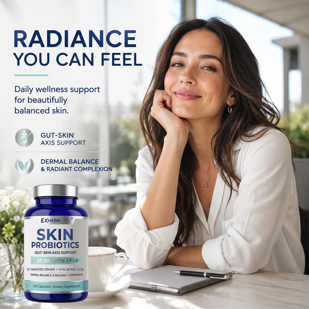 probiotics for clear skin support
