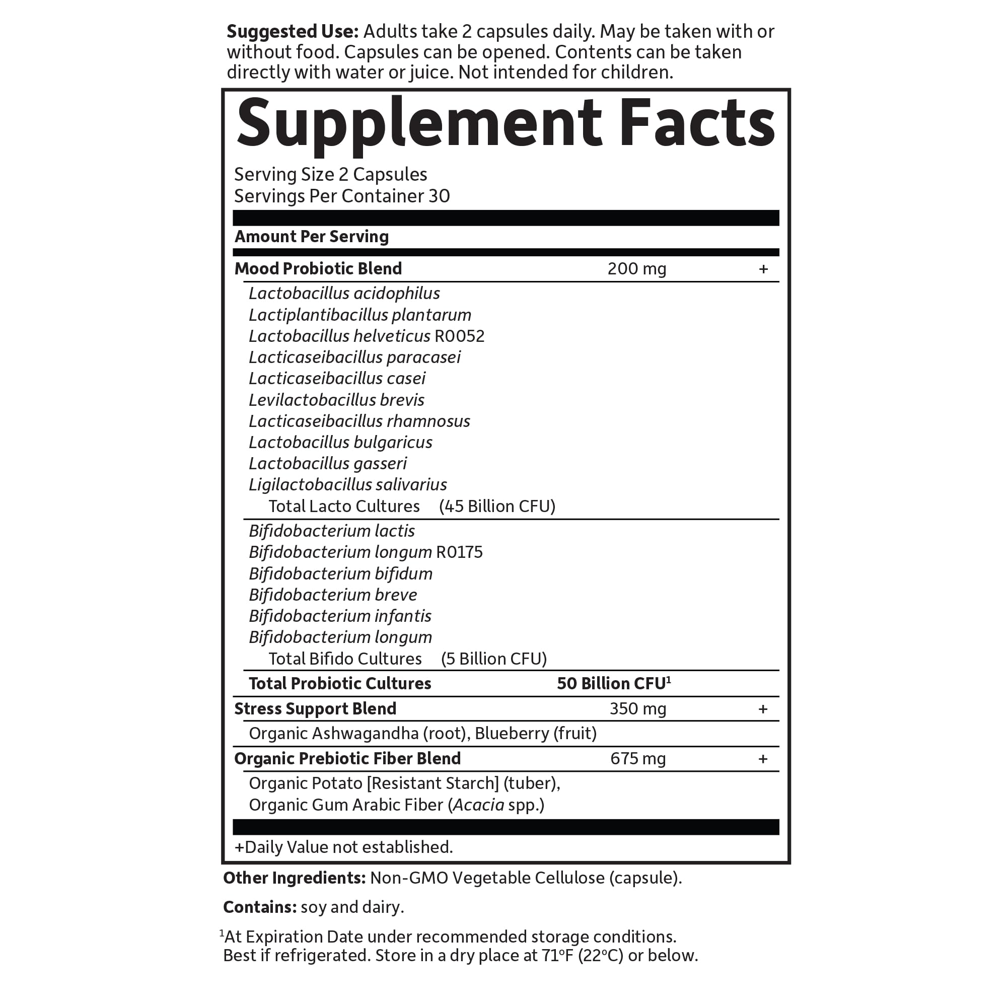 probiotics for enhanced gut function