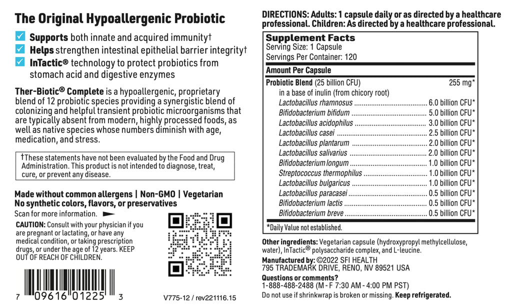 probiotics for enhanced immune function