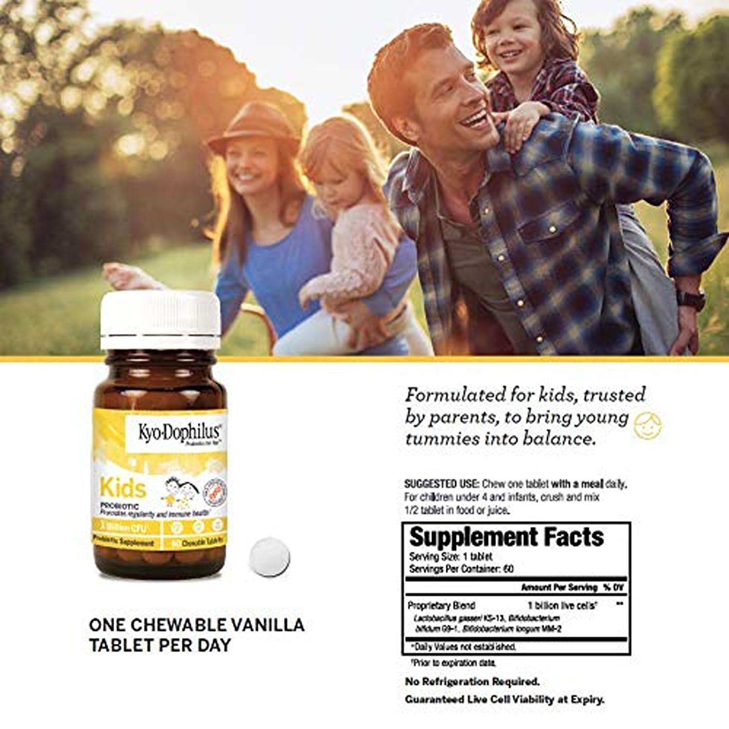 probiotics for healthy gut in kids