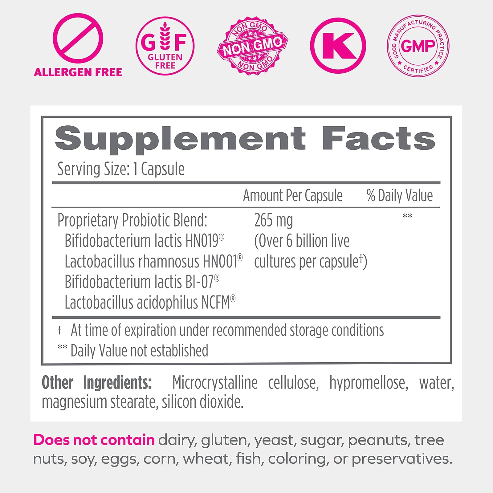 probiotics for healthy immune support