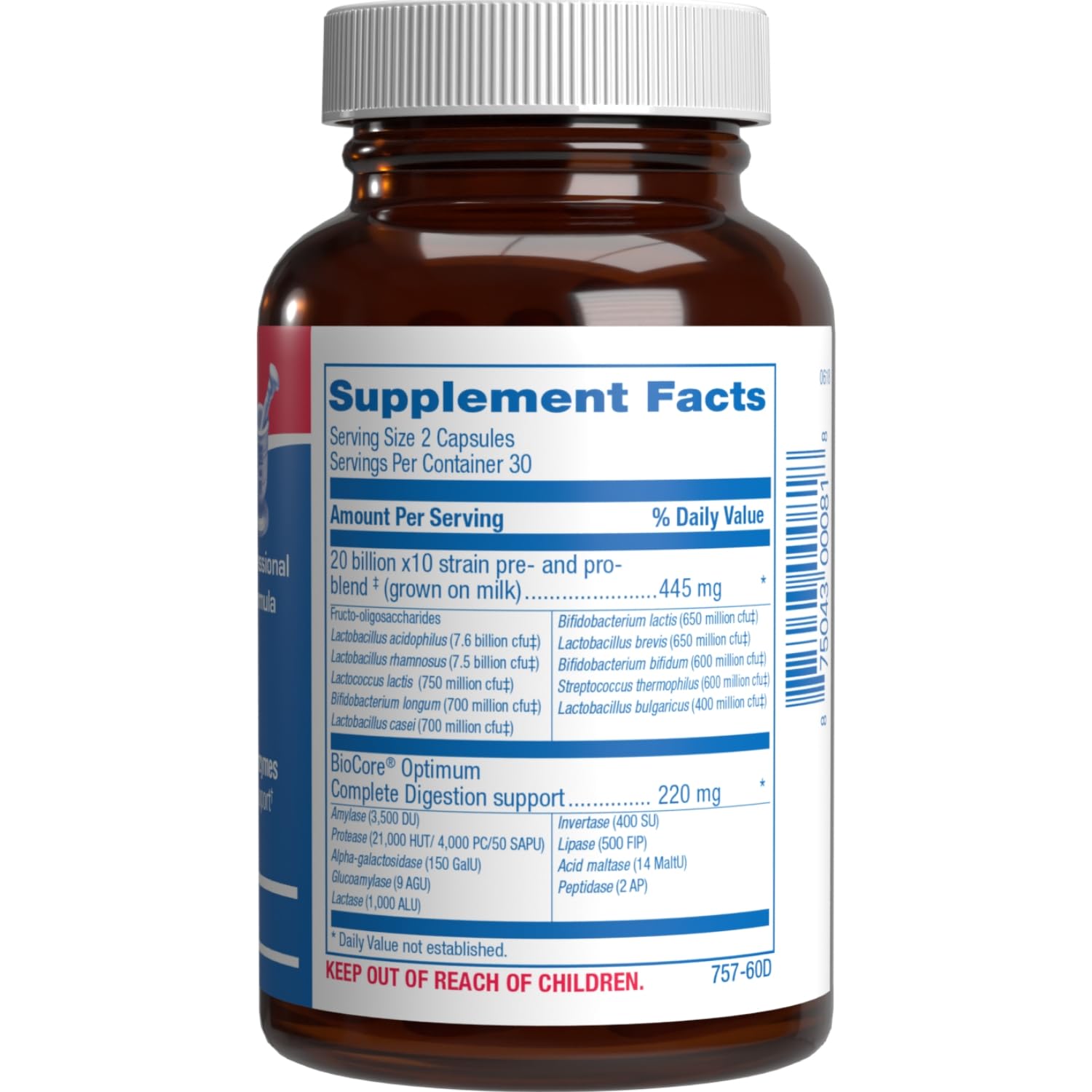 Probiotics for improved digestion