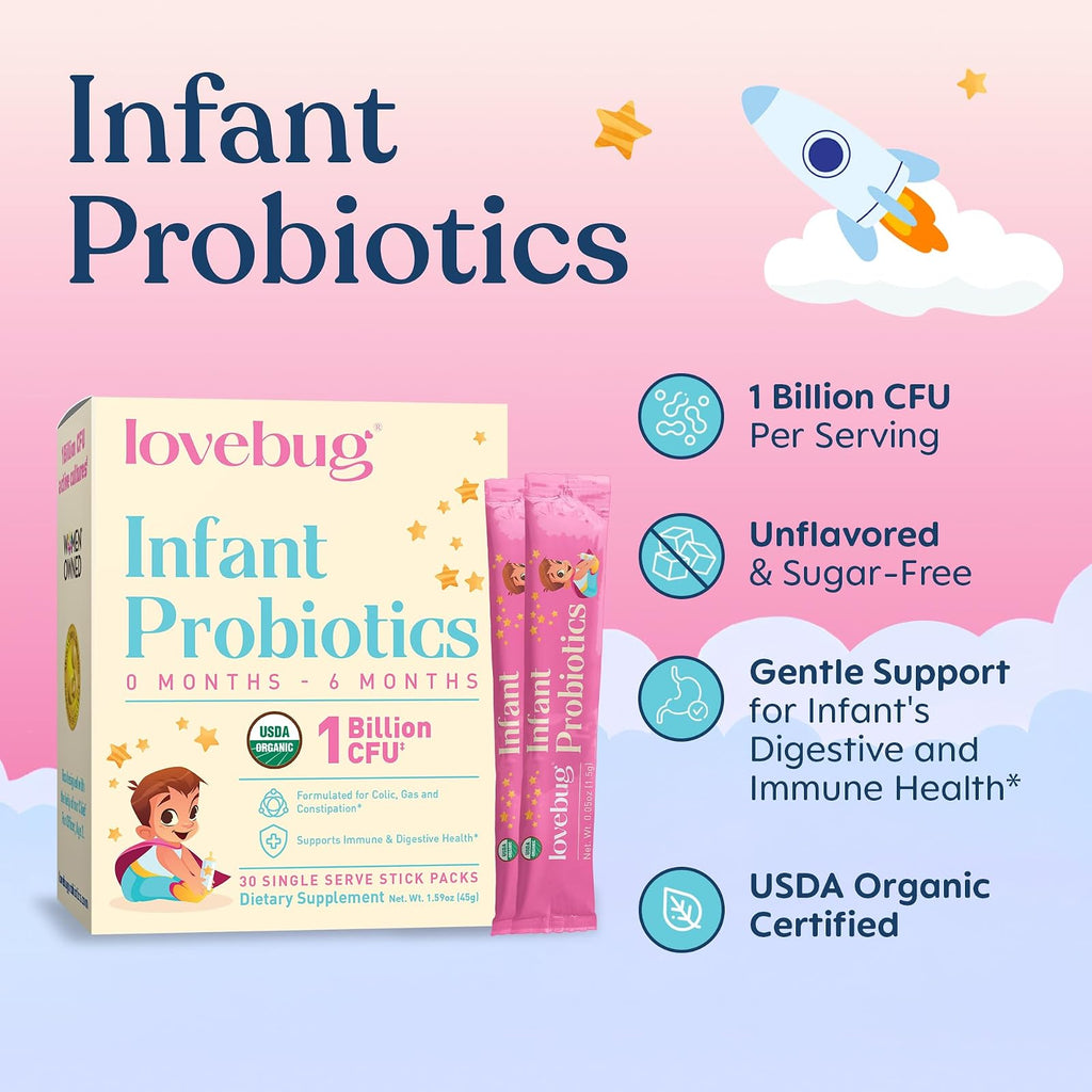 probiotics for infants 0-6 months