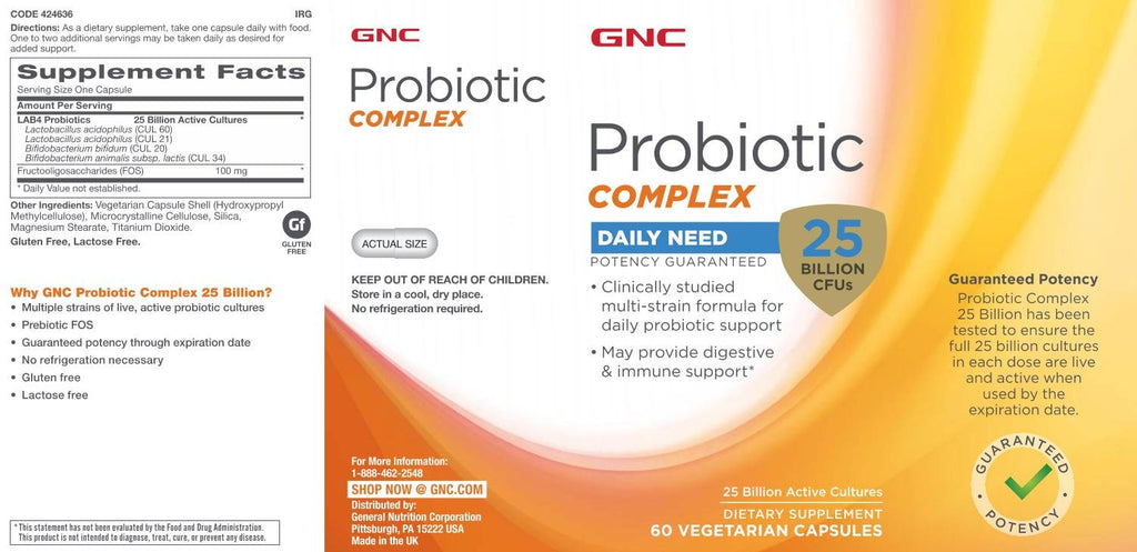 probiotics for kids with 25 billion CFUs