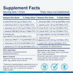 probiotics for kids with 60 grams