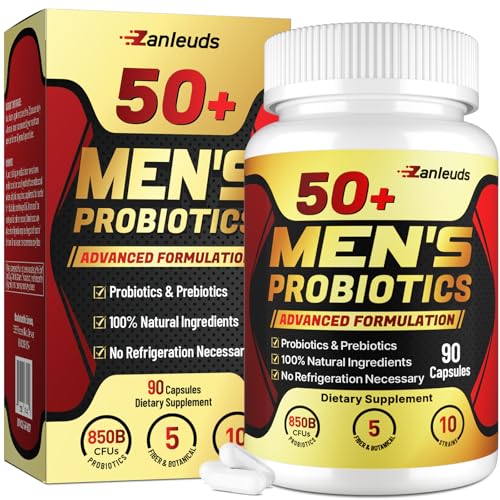probiotics for men 50+ health