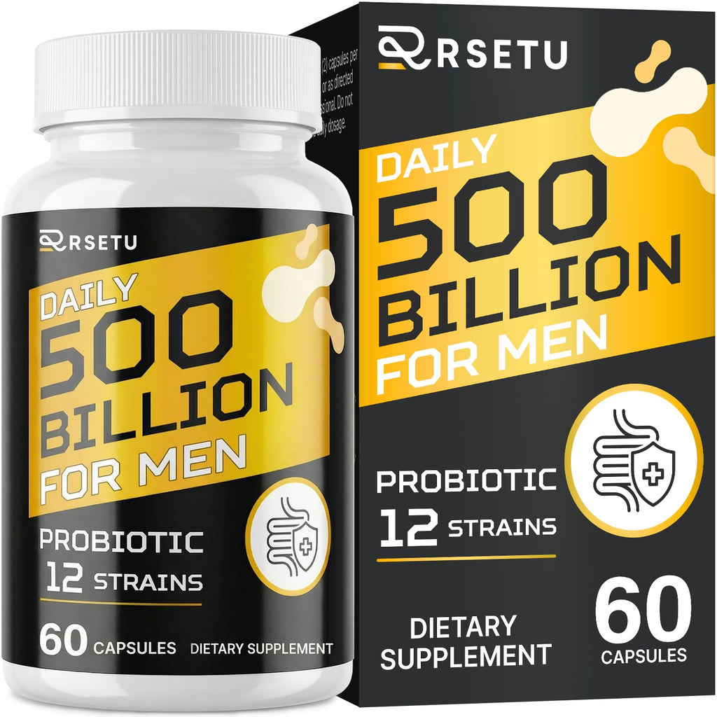 probiotics for men 500 billion CFUs
