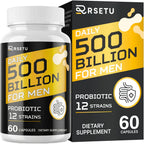 probiotics for men 500 billion CFUs