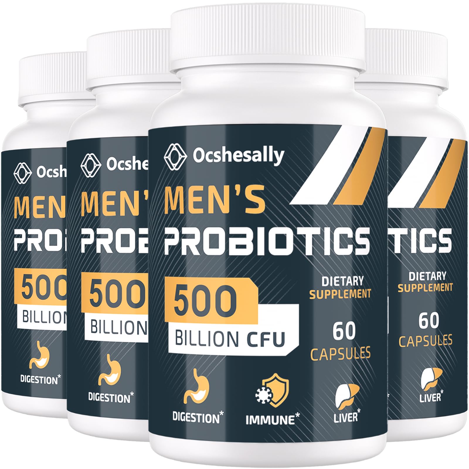 probiotics for men 500 billion CFUs