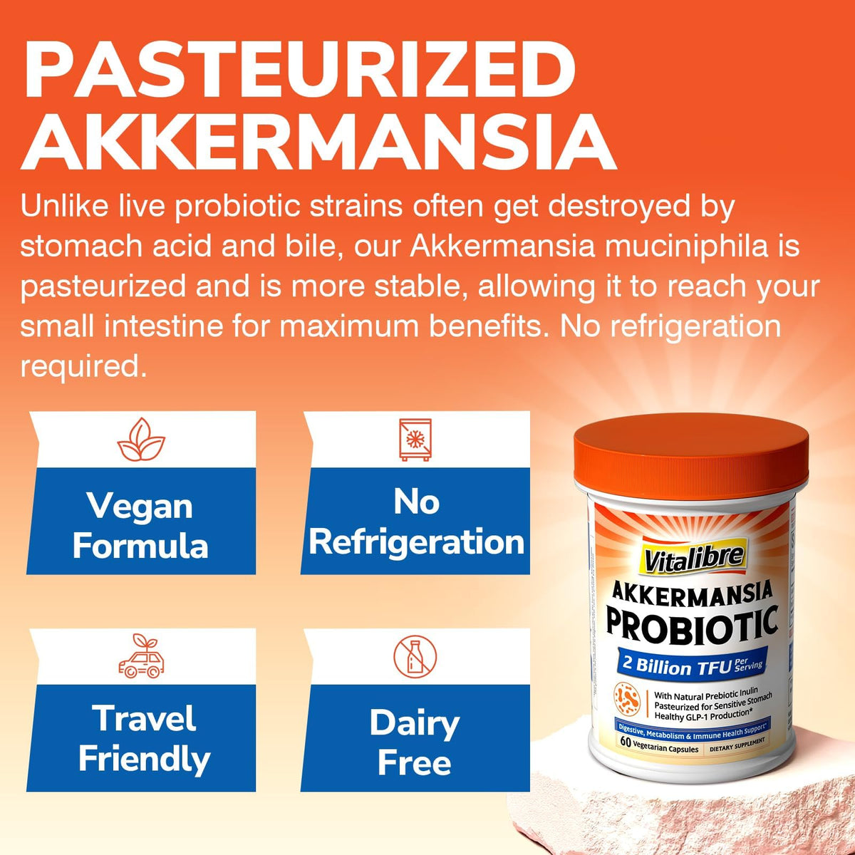 Probiotics for men by Vitalibre