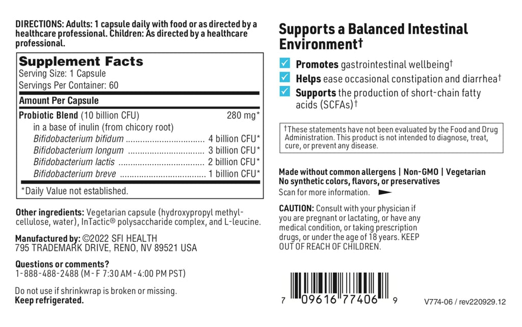 probiotics for men digestive support