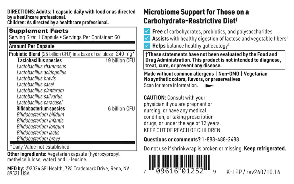 probiotics for men gut support