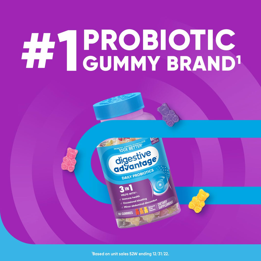 probiotics for men in tasty gummies