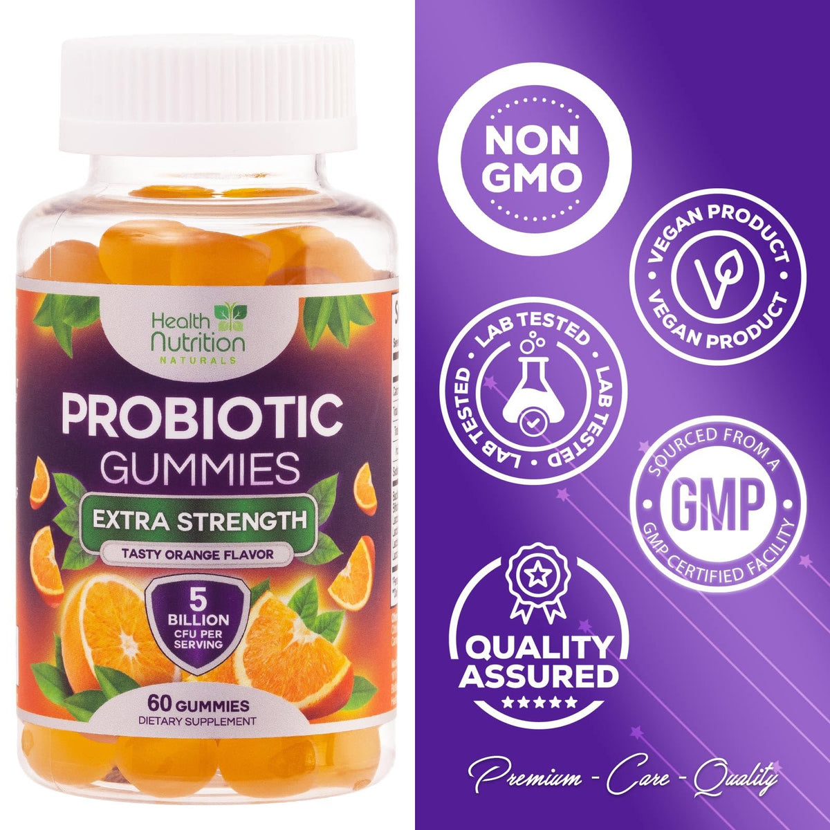 Probiotics for men in tasty gummies