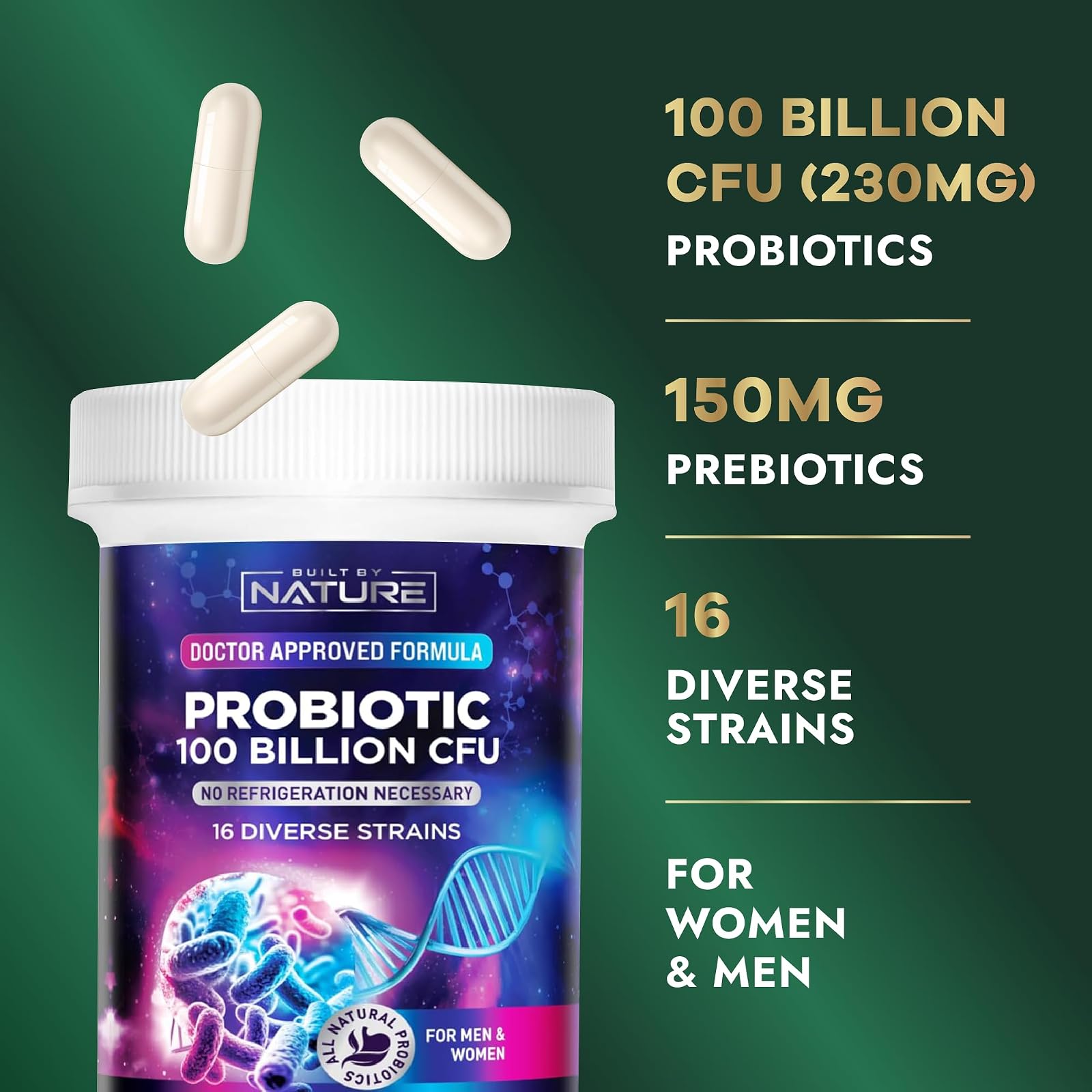 probiotics for men promoting wellness