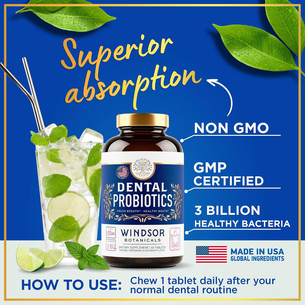 probiotics for men’s dental wellness