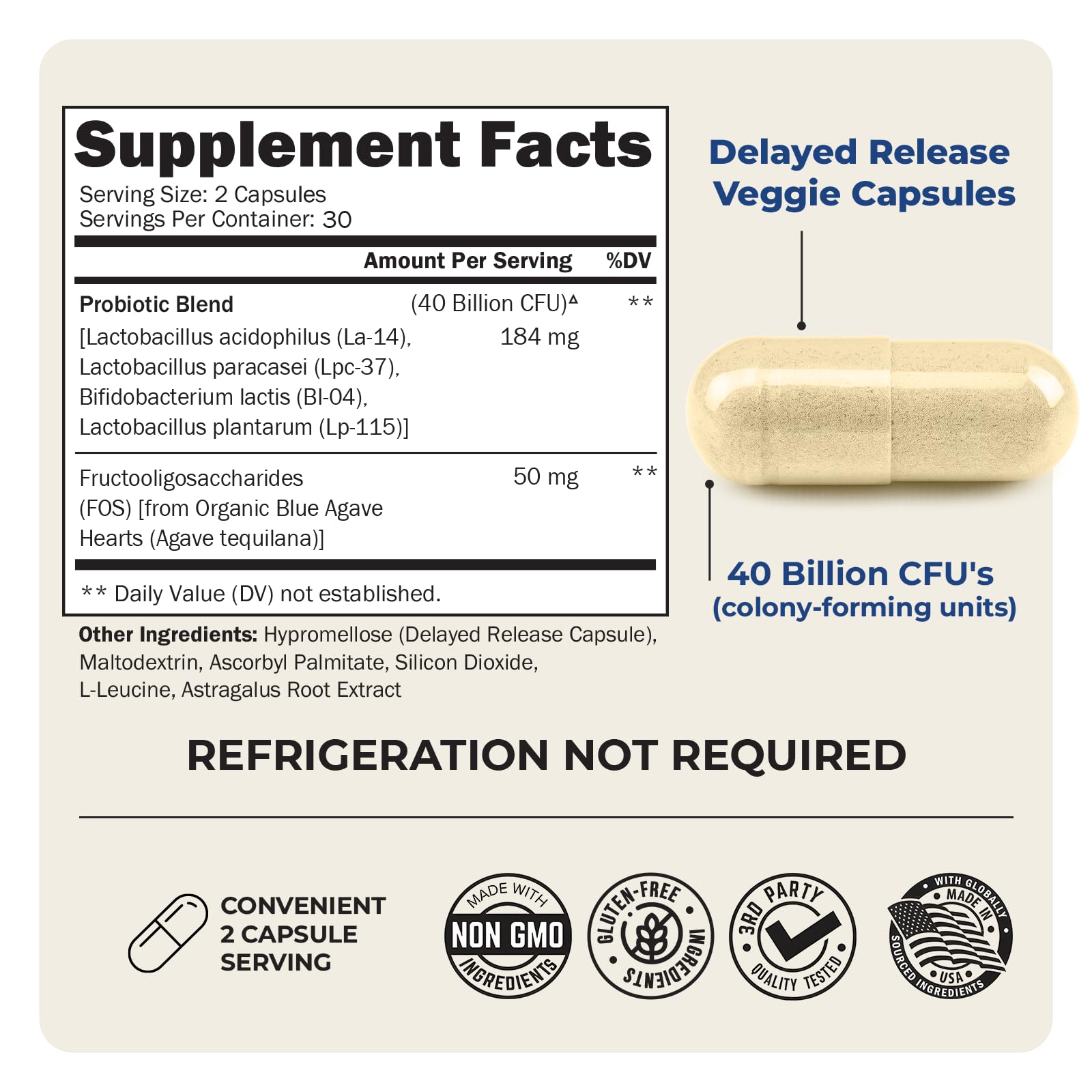 Probiotics for men’s digestive balance