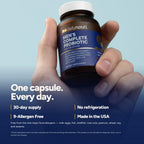 Probiotics for men's digestive comfort