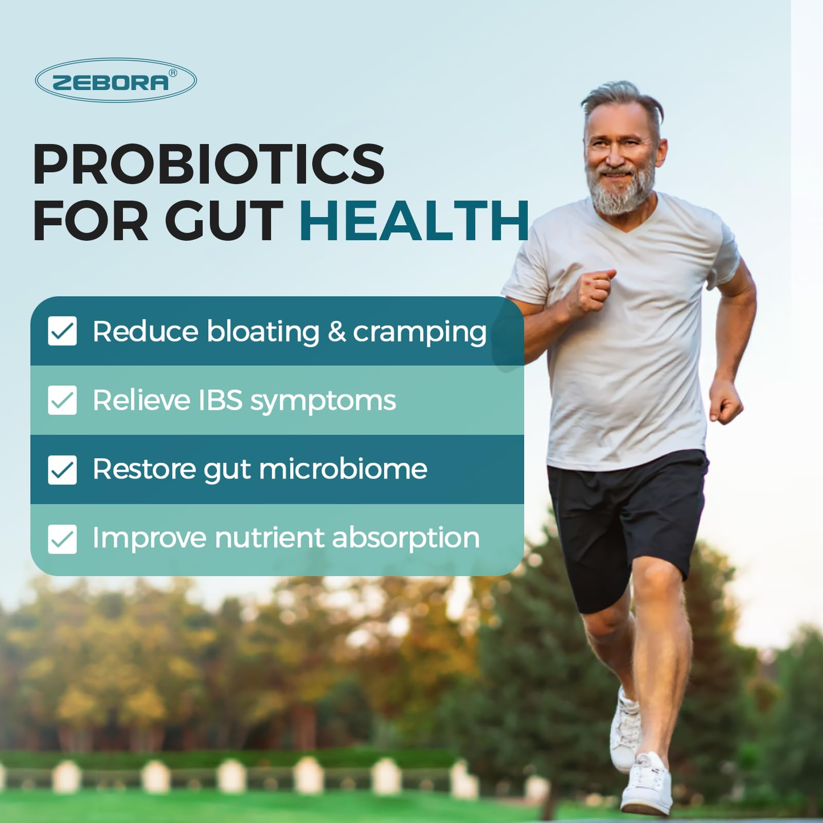 probiotics for men's gut balance