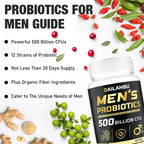 probiotics for men's overall vitality