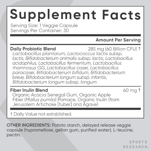 Probiotics for men’s wellness support