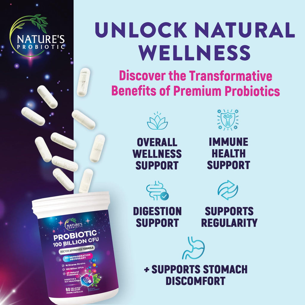 probiotics for men’s wellness support