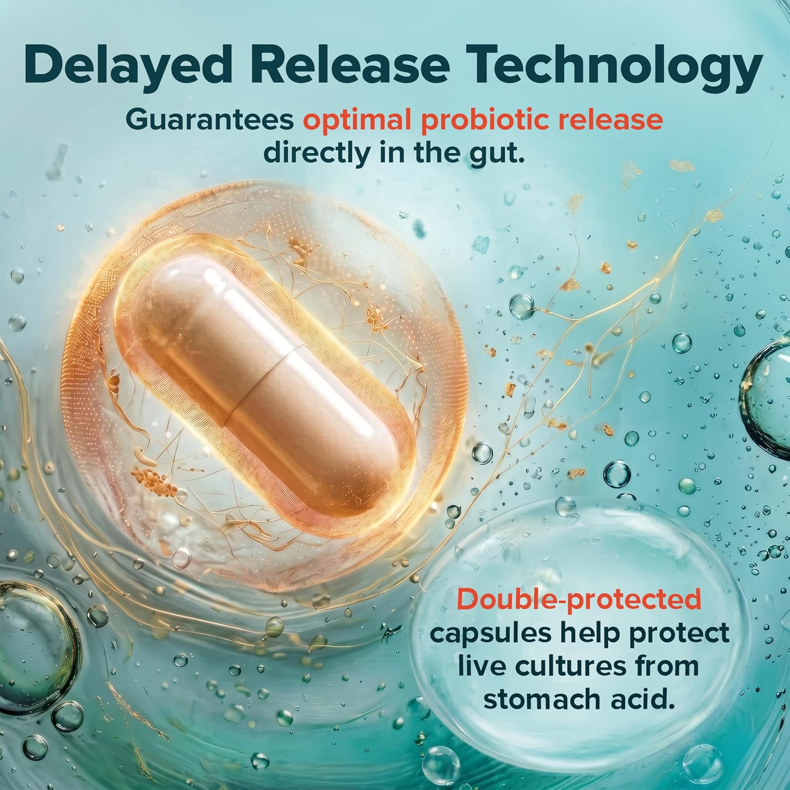 probiotics for men with 100 billion CFU