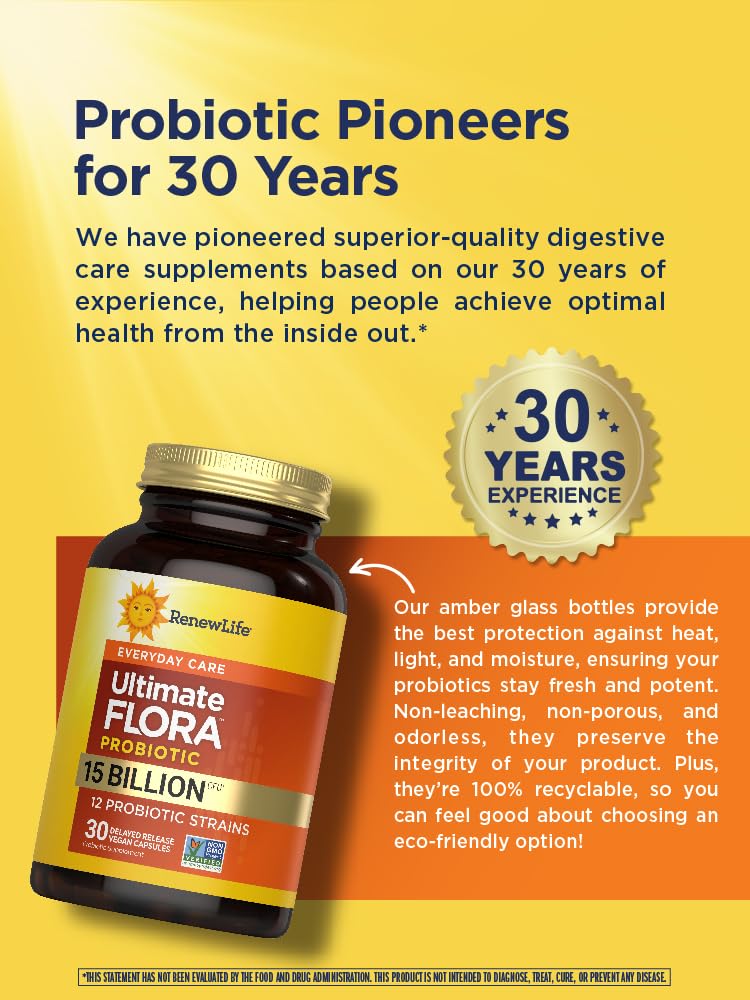 Probiotics for men with 15 billion CFU