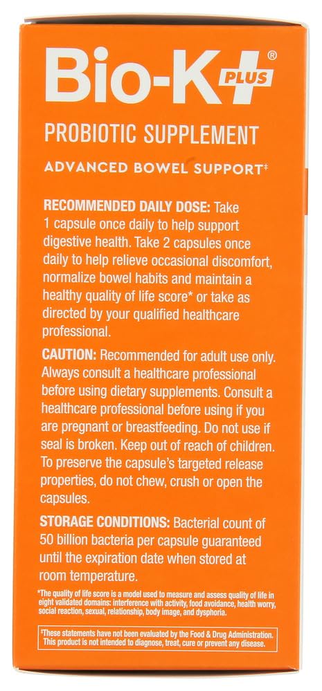 Probiotics for men with 20 capsules