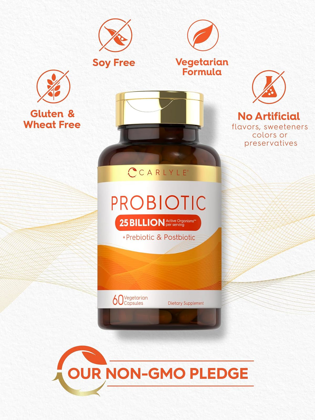 probiotics for men with 25 billion CFU
