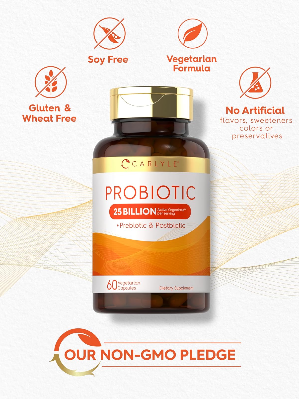 probiotics for men with 25 billion CFU