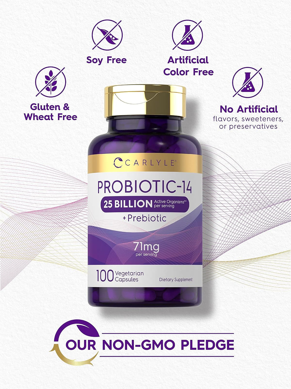 probiotics for men with 25 billion CFU