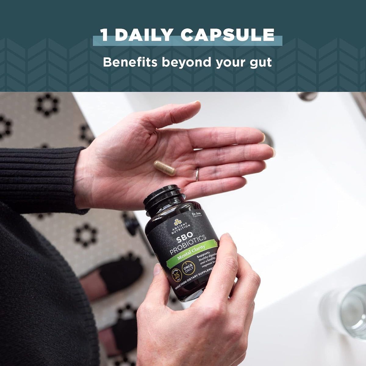 probiotics for men with 25 billion CFUs