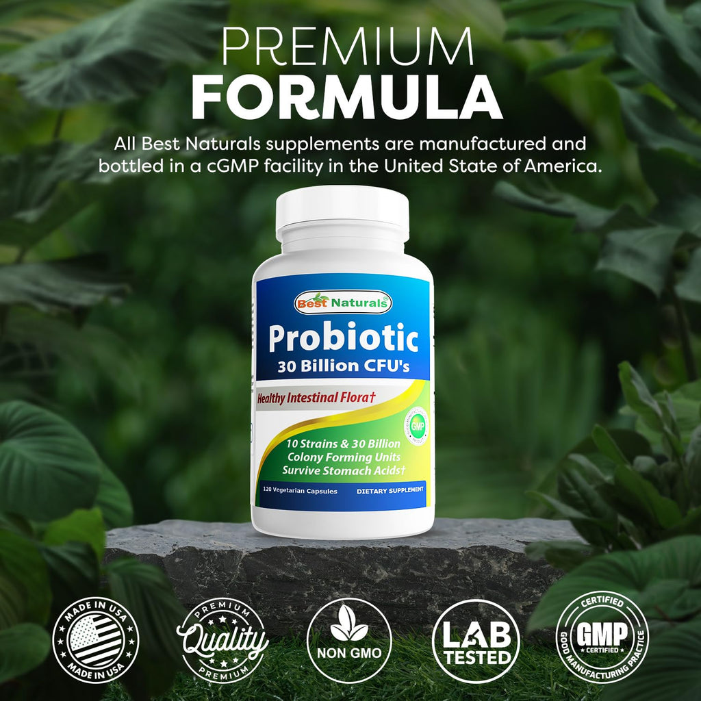 Probiotics for men with 30 billion CFU