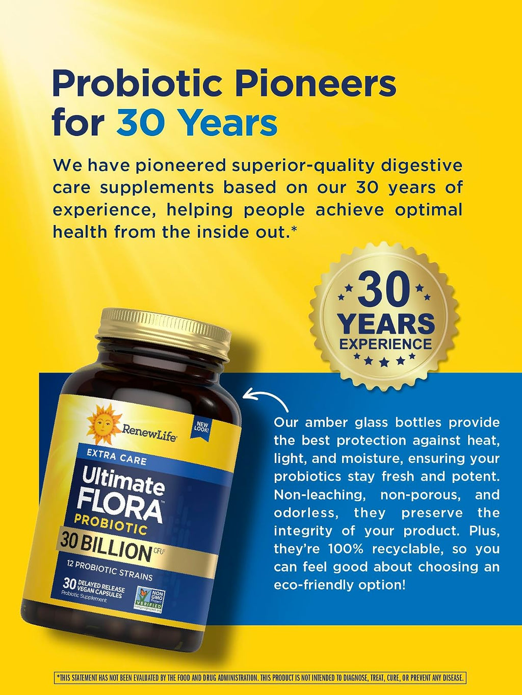 Probiotics for men with 30 capsules