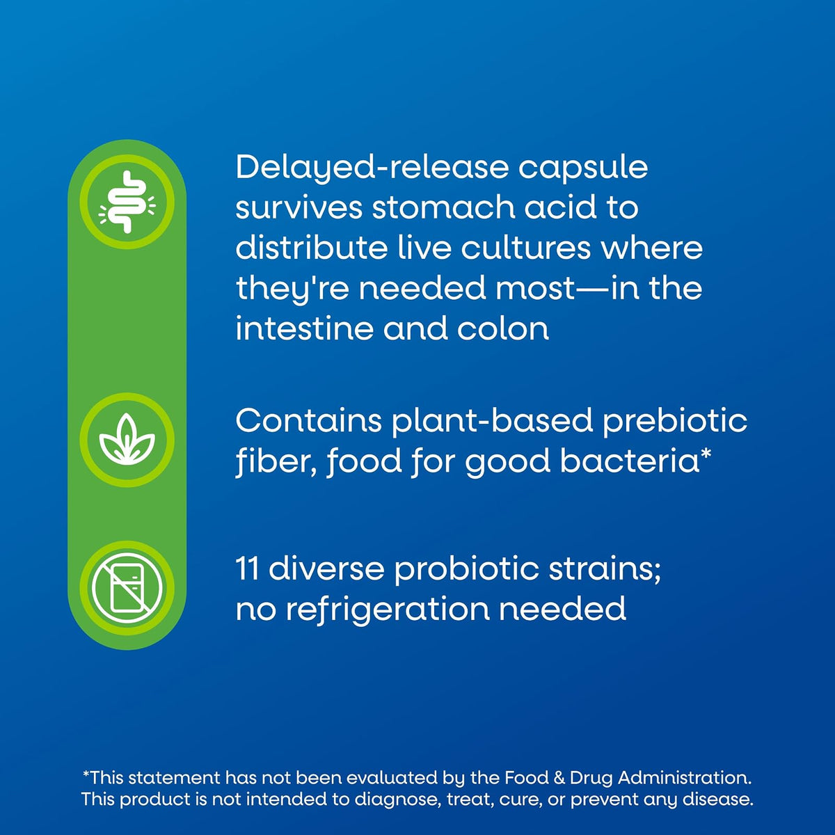 Probiotics for men with 30 capsules
