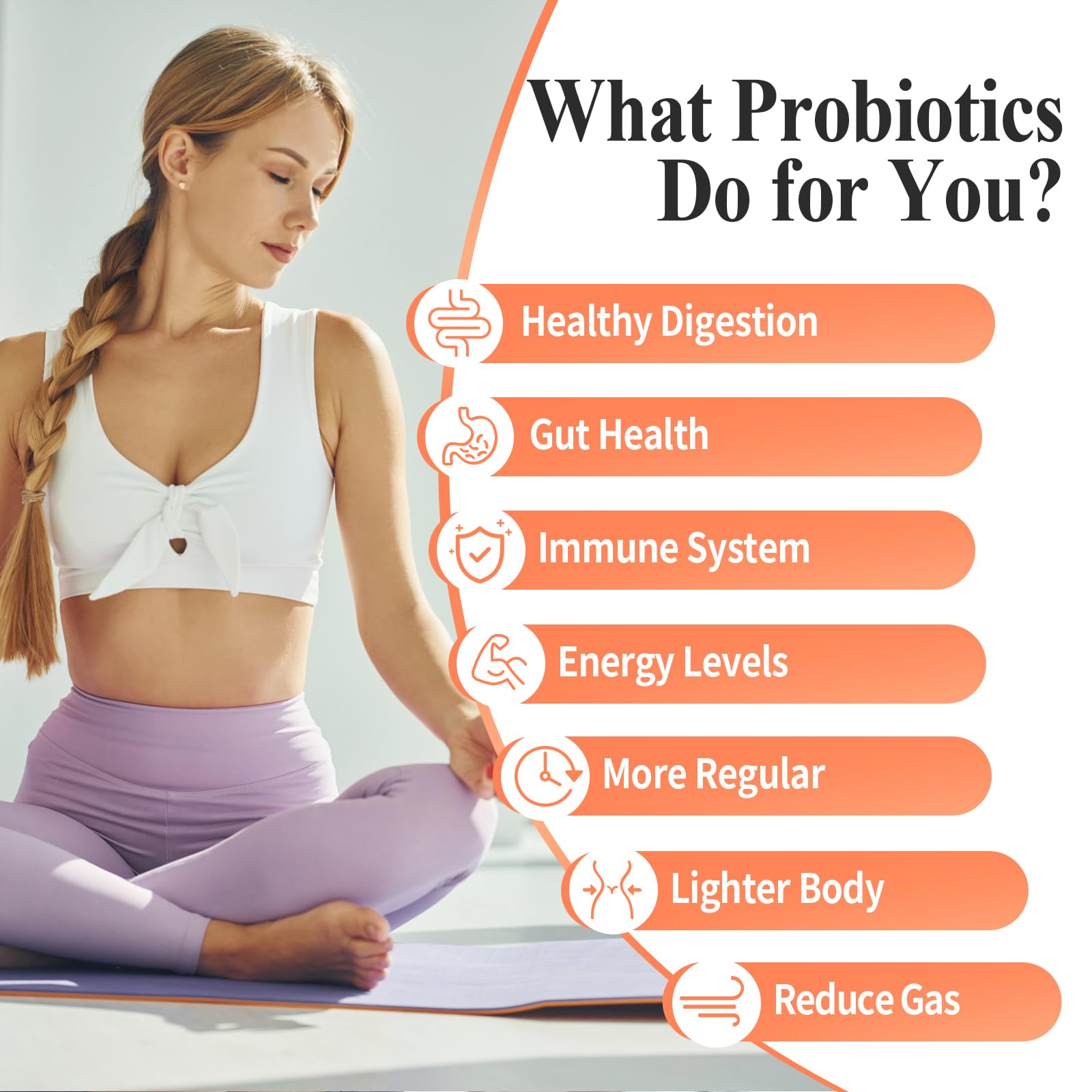probiotics for men with 300 billion CFU
