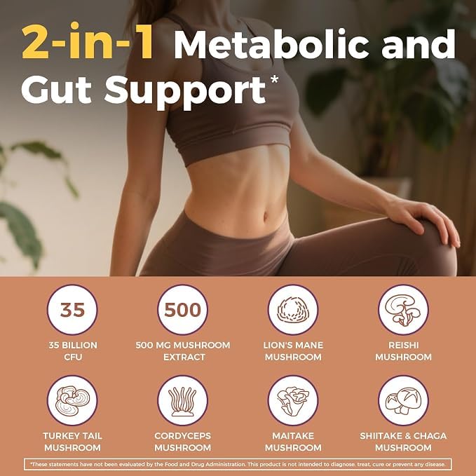 probiotics for men with 35 billion CFU