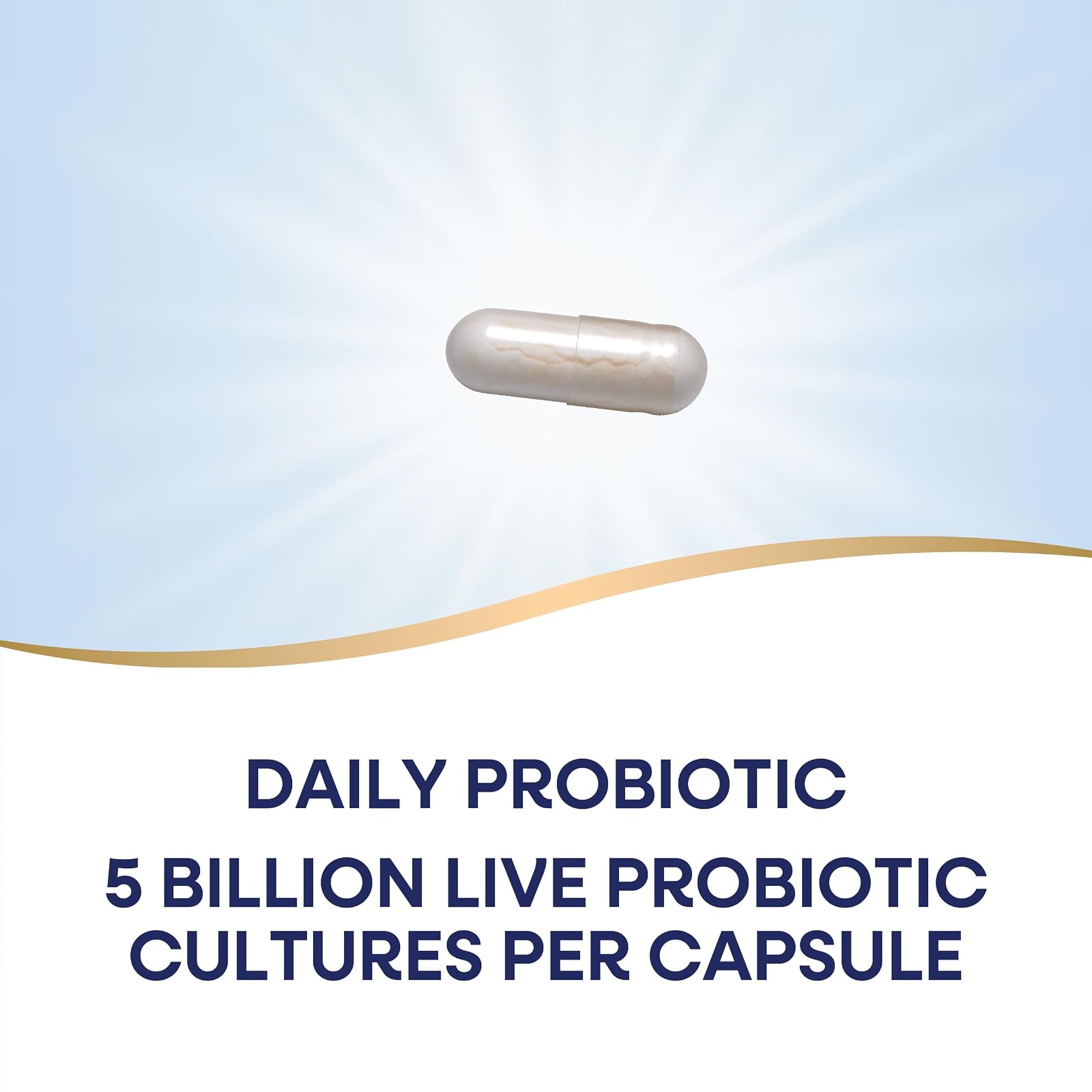Probiotics for men with 5 billion CFU